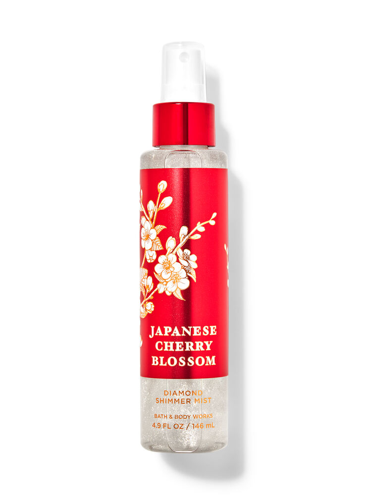 Buy Japanese Cherry Blossom Diamond Shimmer Mist Online | Bath & Body ...