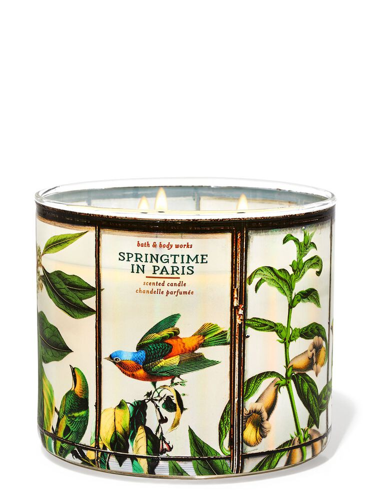 Buy Springtime In Paris 3-Wick Candle Online | Bath & Body Works Australia