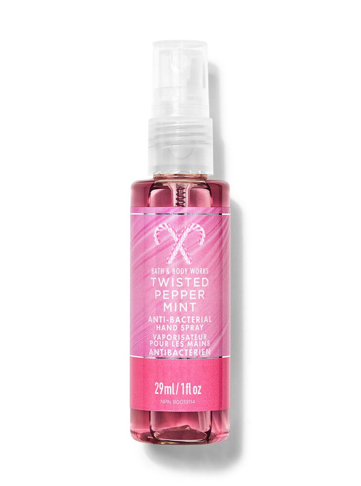 Shop Twisted Peppermint Hand Sanitizer Spray | AU Bath & Body Works