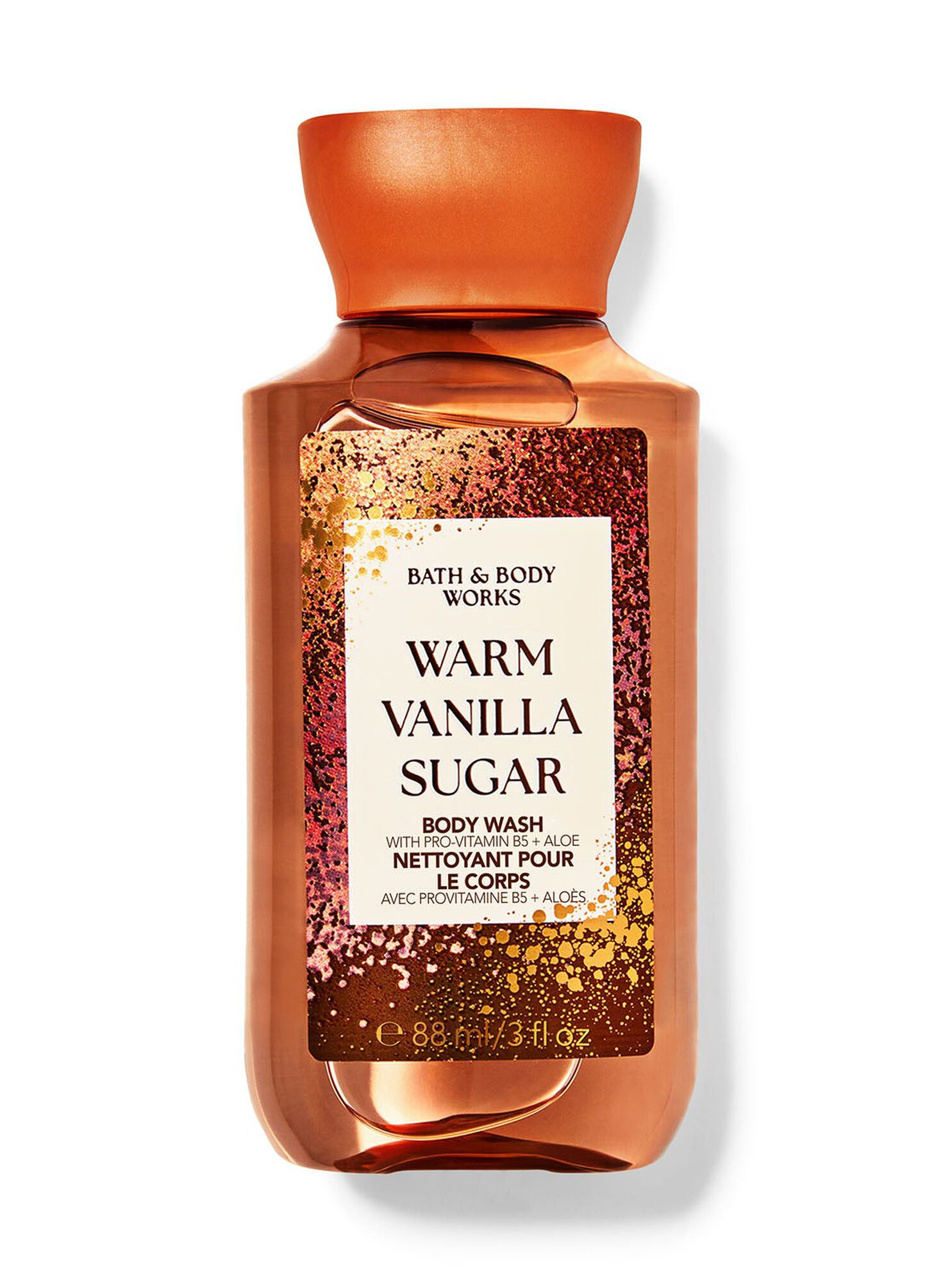 Shop Warm Vanilla Sugar Travel Size Body Wash | AU Bath & Body Works