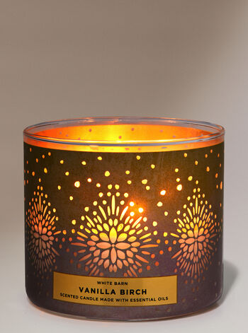 Buy Vanilla Birch 3-Wick Candle Online | Bath & Body Works Australia
