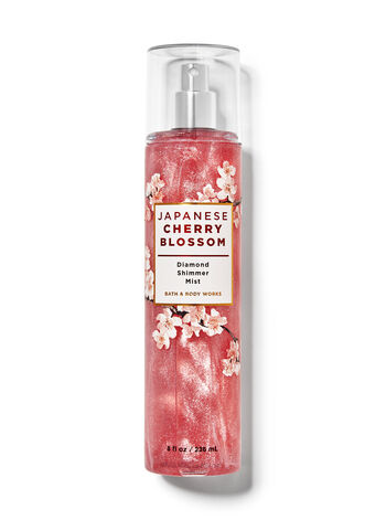 Buy Japanese Cherry Blossom Diamond Shimmer Mist Online | Bath & Body Works Australia