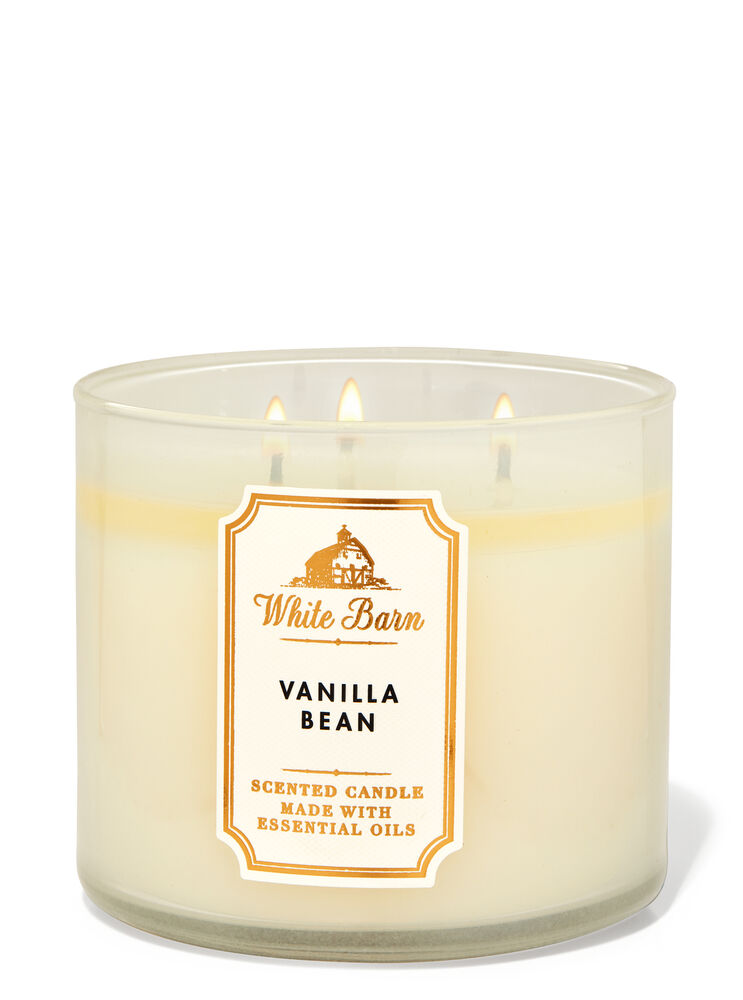 Buy Vanilla Bean 3-Wick Candle Online | Bath & Body Works Australia