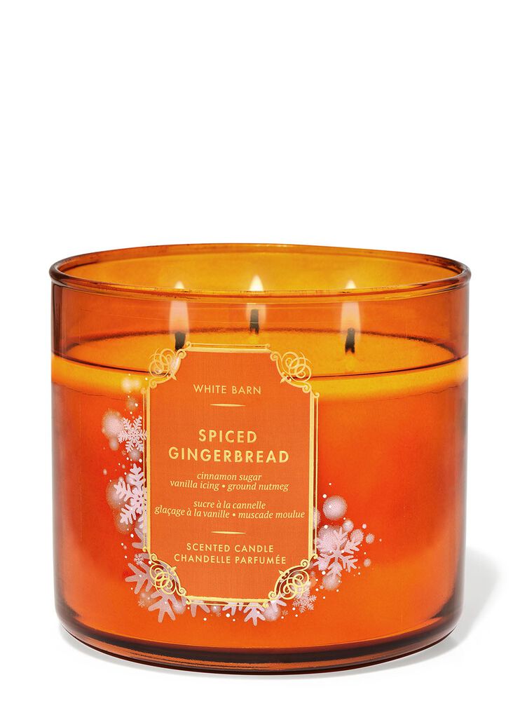 Buy Spiced Gingerbread 3-Wick Candle Online | Bath & Body Works Australia