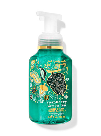 Buy Raspberry Green Tea Gentle & Clean Foaming Hand Soap Online | Bath ...