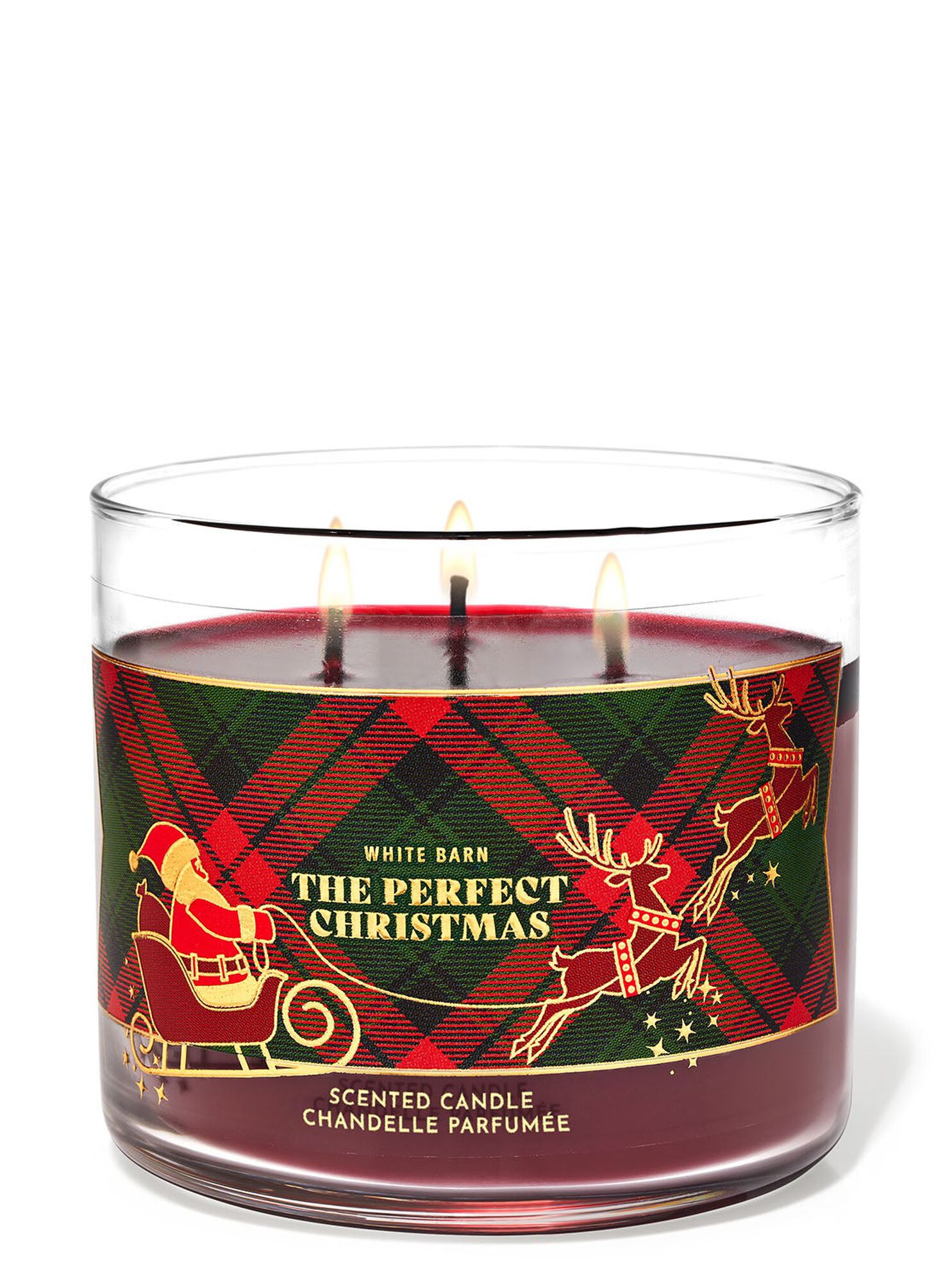 Shop The Perfect Christmas 3-Wick Candle | AU Bath & Body Works