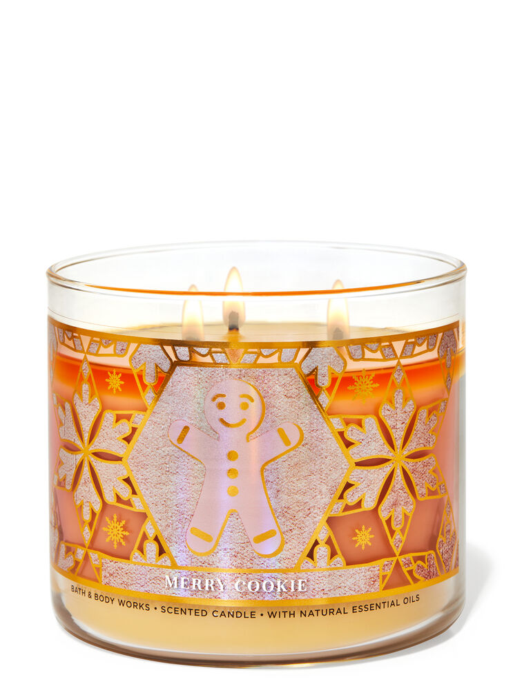 Buy Merry Cookie 3-Wick Candle Online | Bath & Body Works Australia