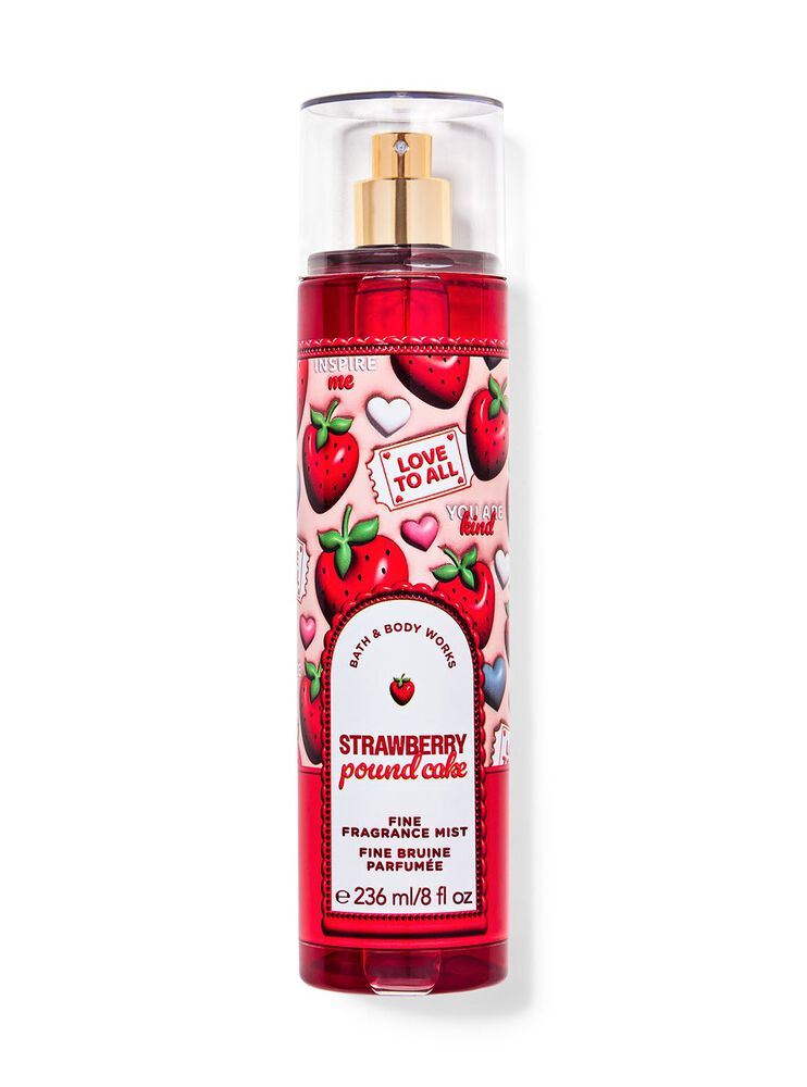 Shop Strawberry Pound Cake Fine Fragrance Mist | AU Bath & Body Works