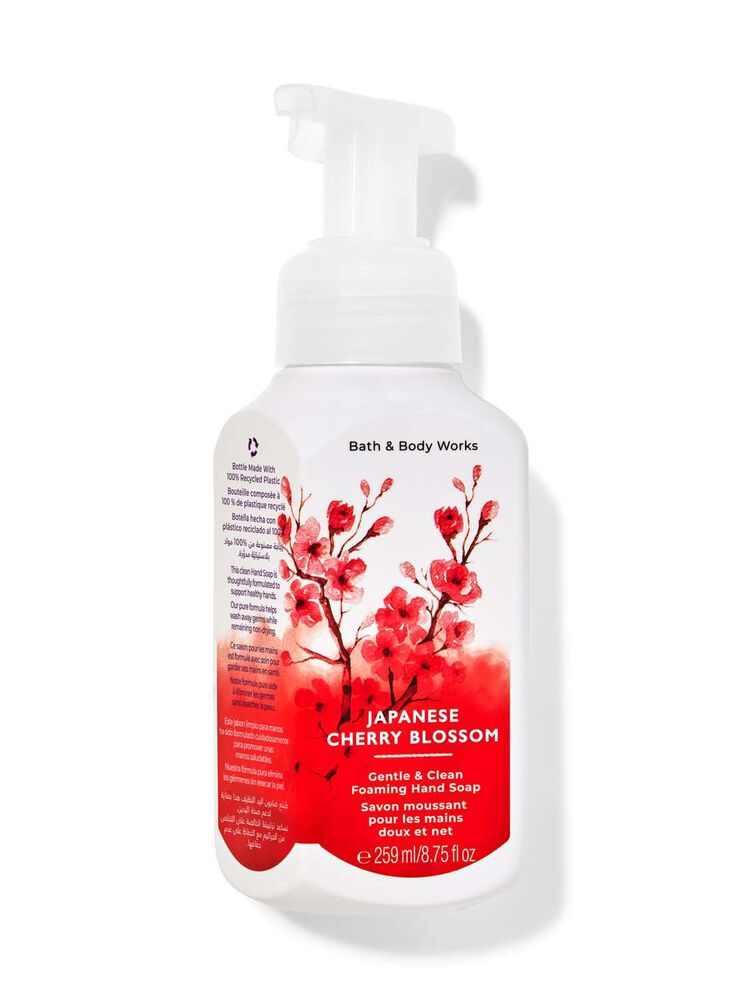 Shop Japanese Cherry Blossom Gentle & Clean Foaming Hand Soap | AU Bath ...