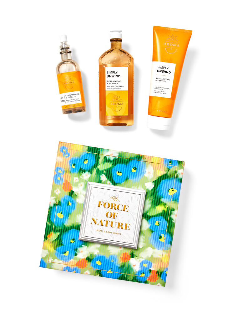 Buy Sandalwood Vanilla Gift Box Set Online | Bath & Body Works Australia
