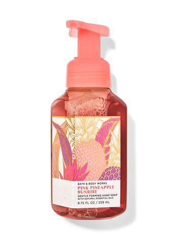 Shop Pink Pineapple Sunrise Gentle Foaming Hand Soap | AU Bath & Body Works