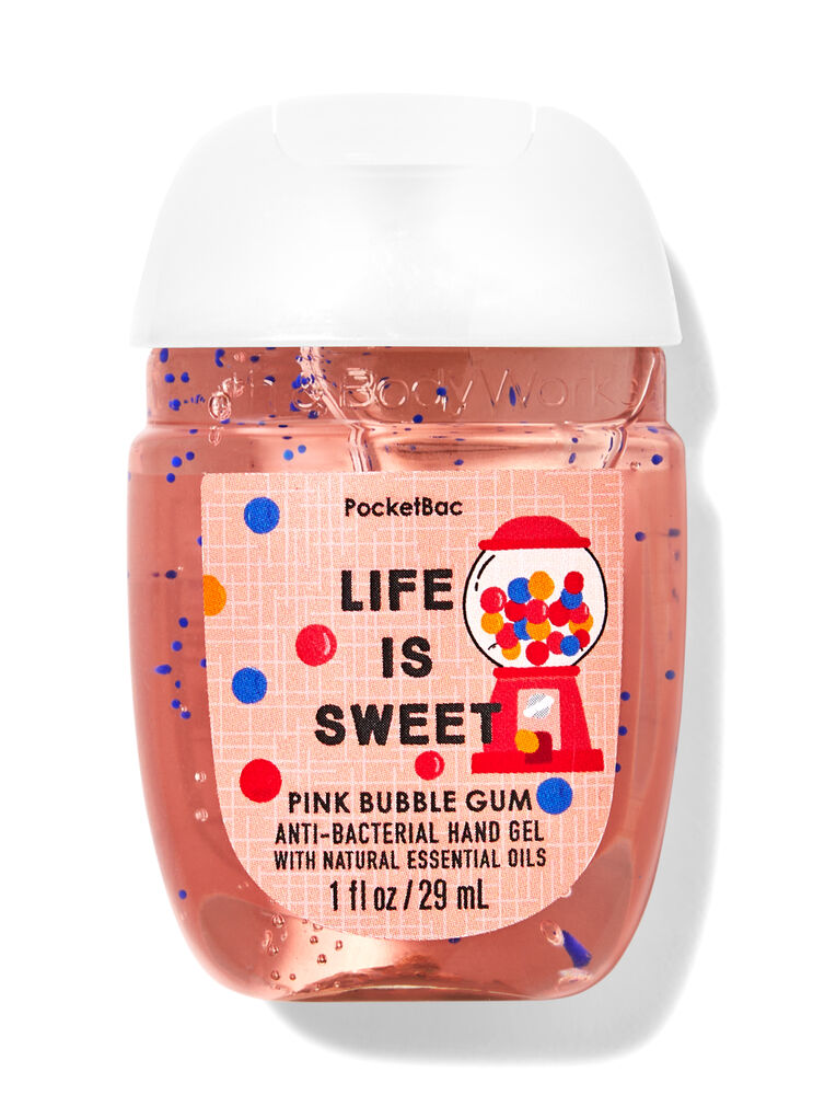 Buy Pink Bubble Gum PocketBac Hand Sanitizer Online | Bath & Body Works ...