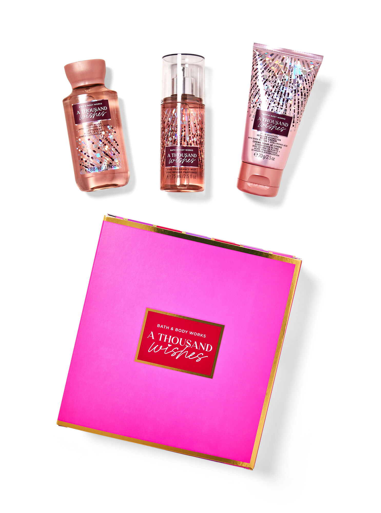 Buy A Thousand Wishes Mini Gift Box Set Online | Bath & Body Works Australia