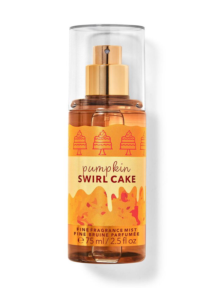 Buy Pumpkin Swirl Cake Travel Size Fine Fragrance Mist Online | Bath ...