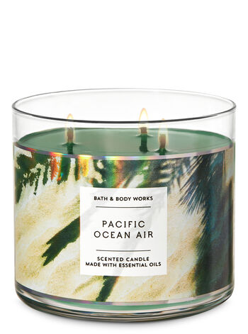 Buy Pacific Ocean Air 3-Wick Candle Online | Bath & Body Works Australia