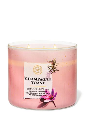 Buy Champagne Toast 3-Wick Candle Online | Bath & Body Works Australia