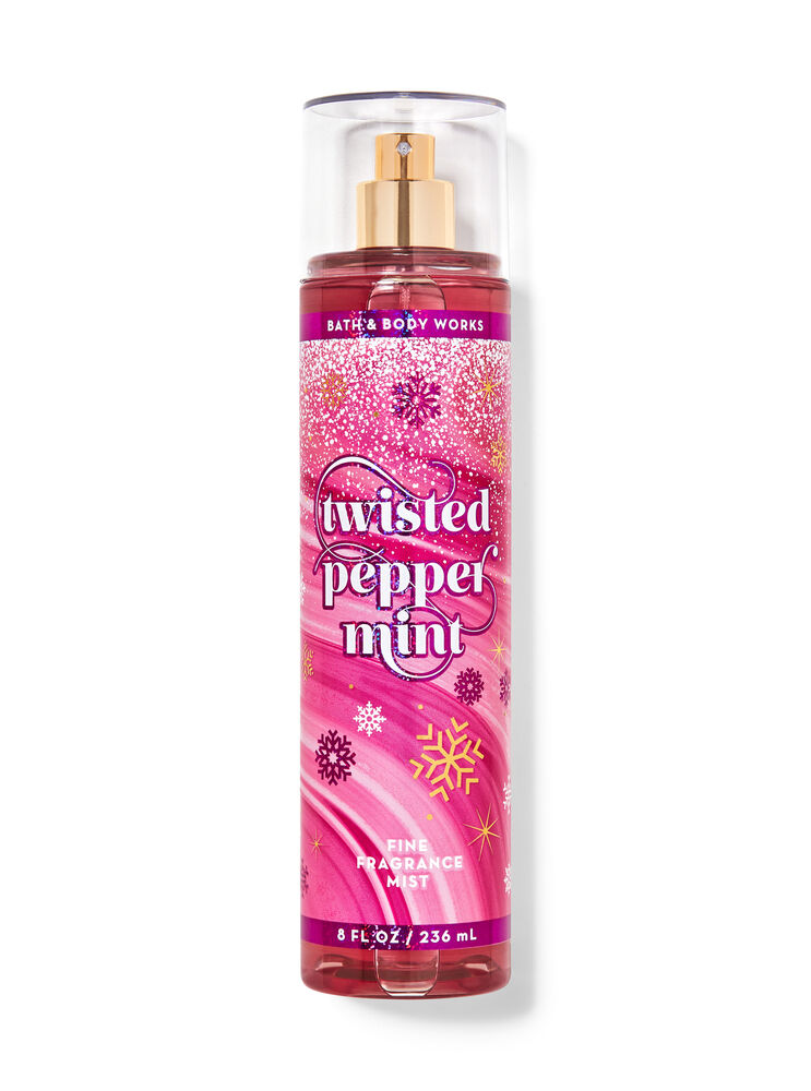 Buy Twisted Peppermint Fine Fragrance Mist Online | Bath & Body Works Australia