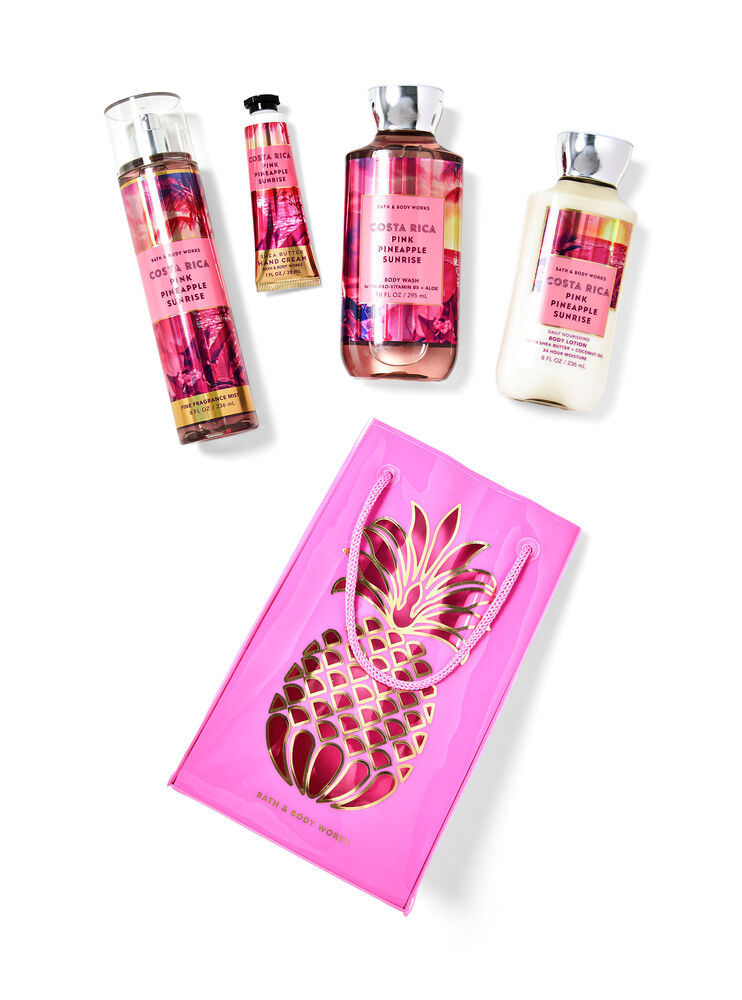 Buy Costa Rica Pink Pineapple Sunrise Gift Set Online | Bath & Body ...